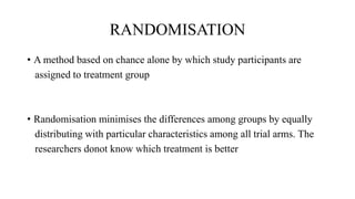 Randomisation | PPTX