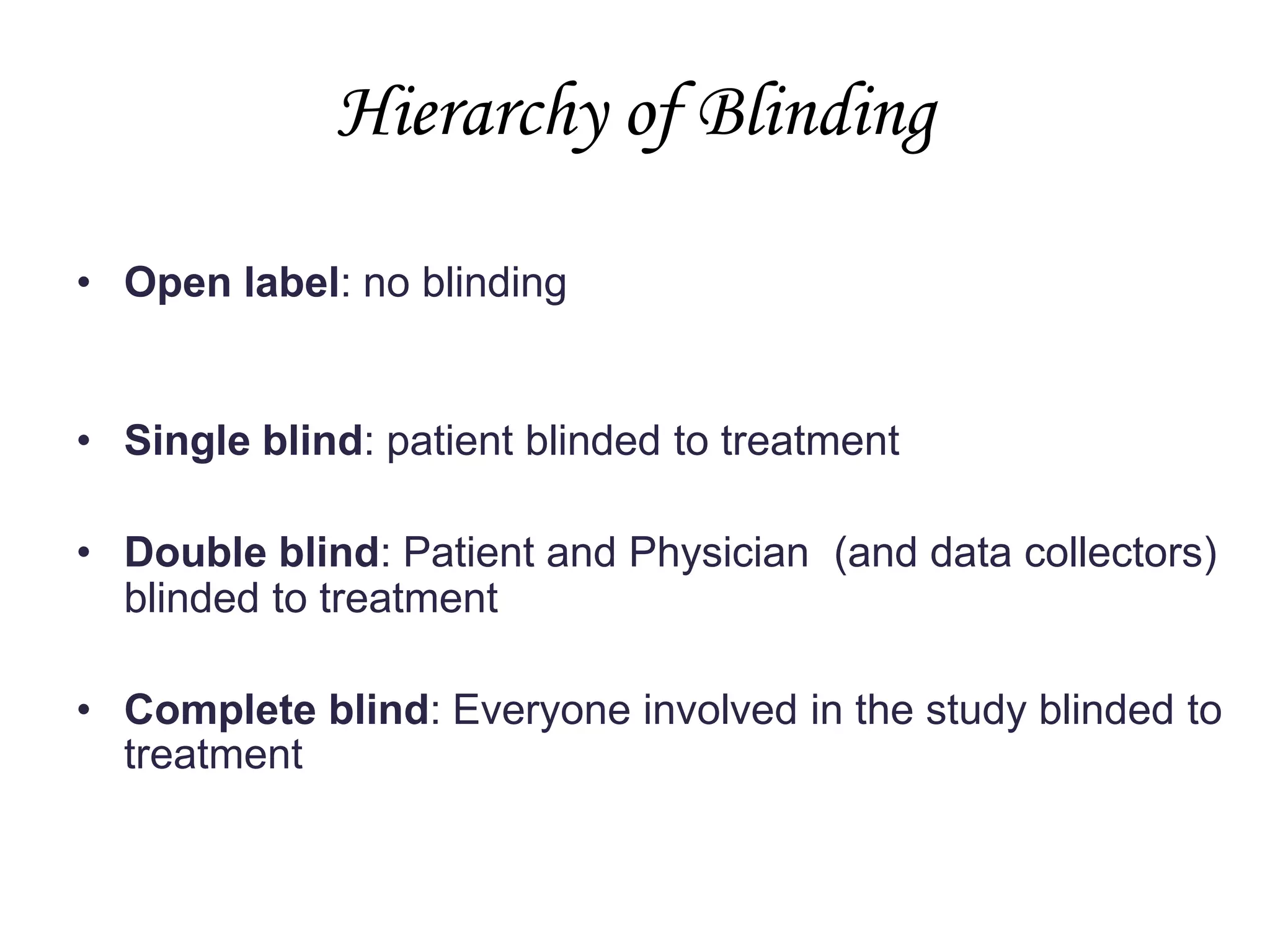 Randomisation techniques | PDF