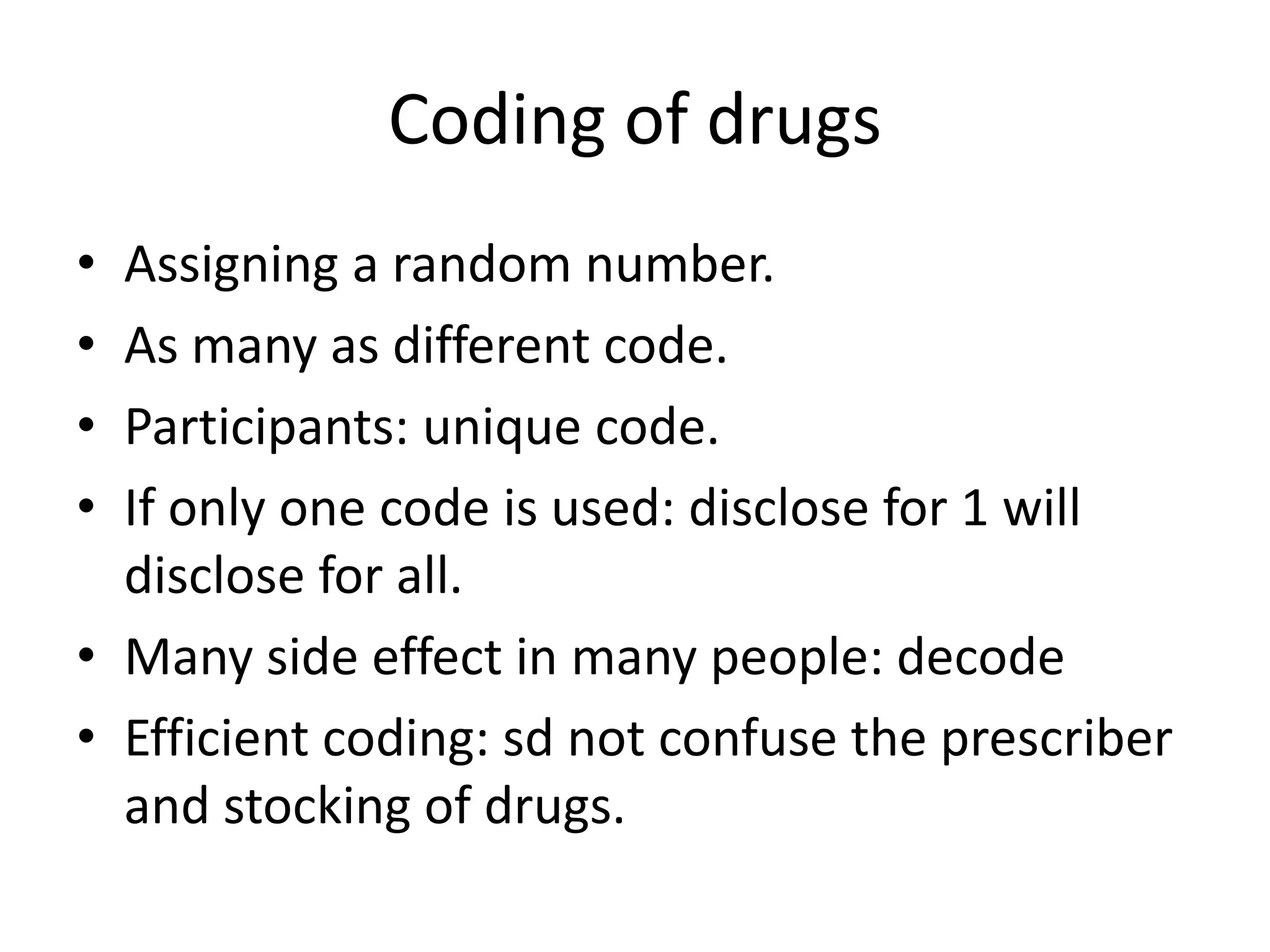 Randomisation techniques | PDF