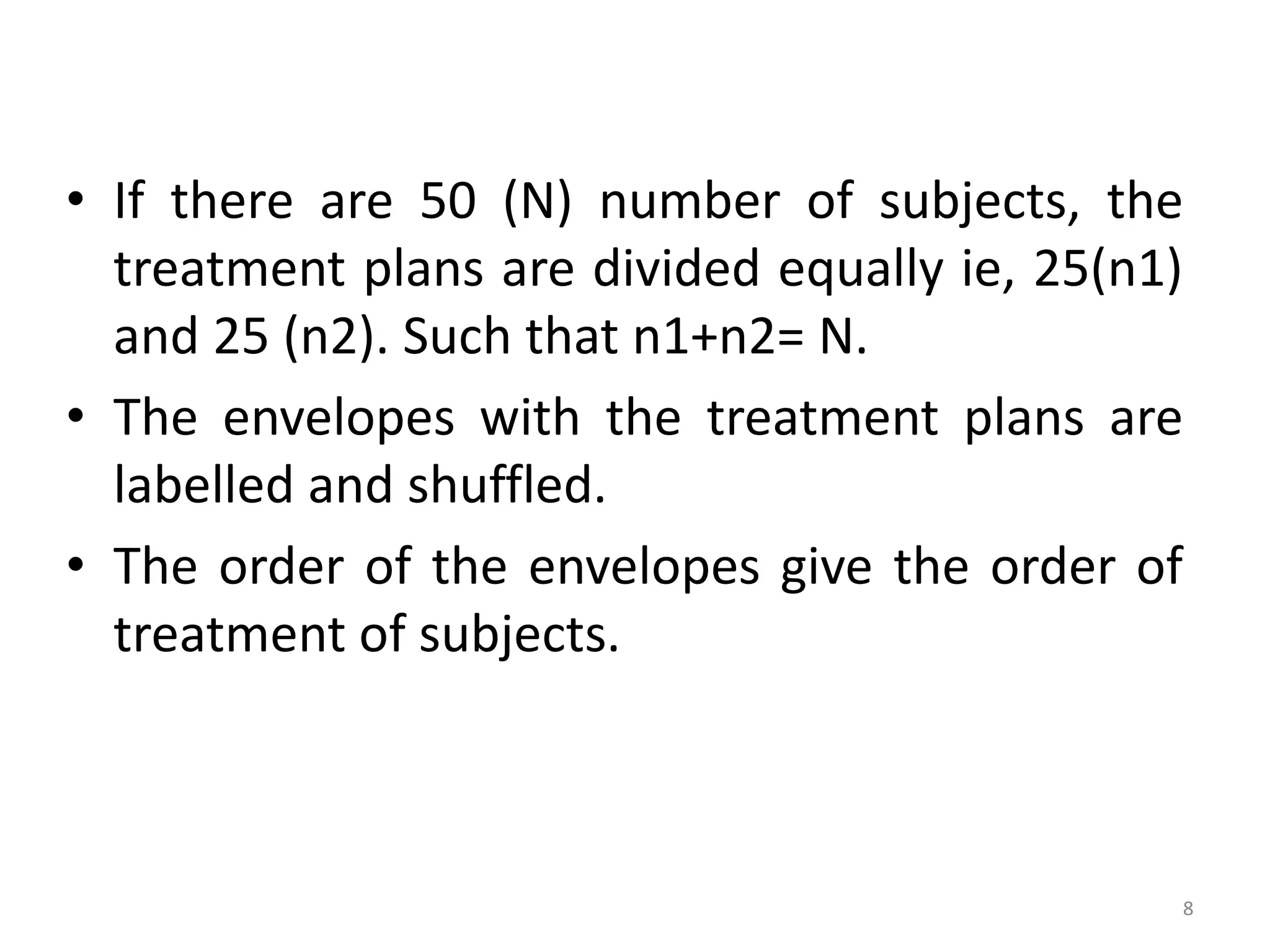 Methods of Randomization | PPTX