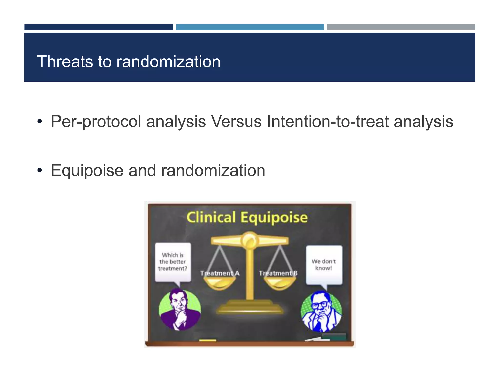 Randomization in medical research | PPT