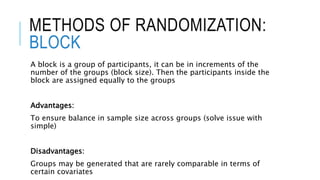 Randomization.pptx | Healthcare Industry | Industries