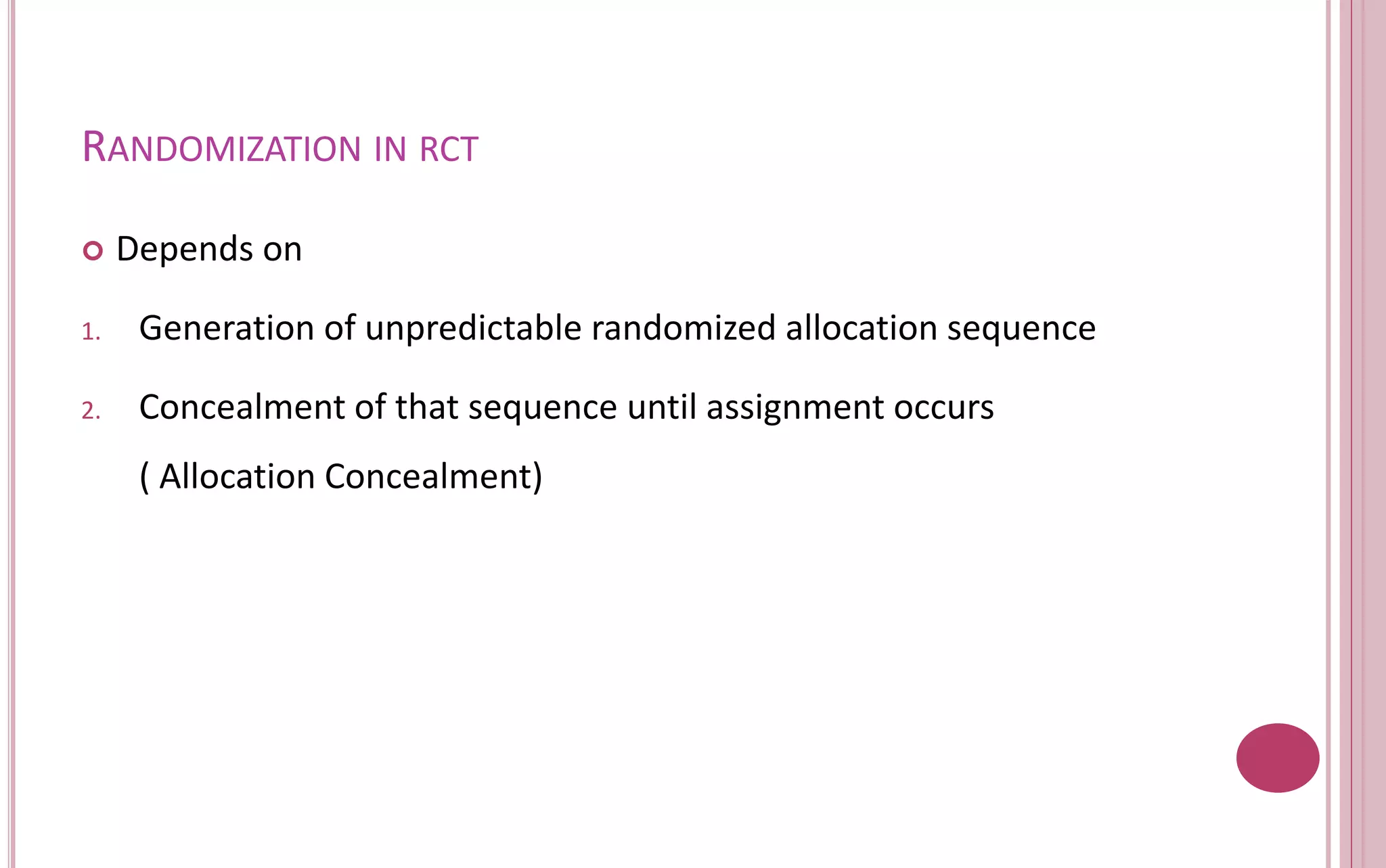 Randomization | PPTX