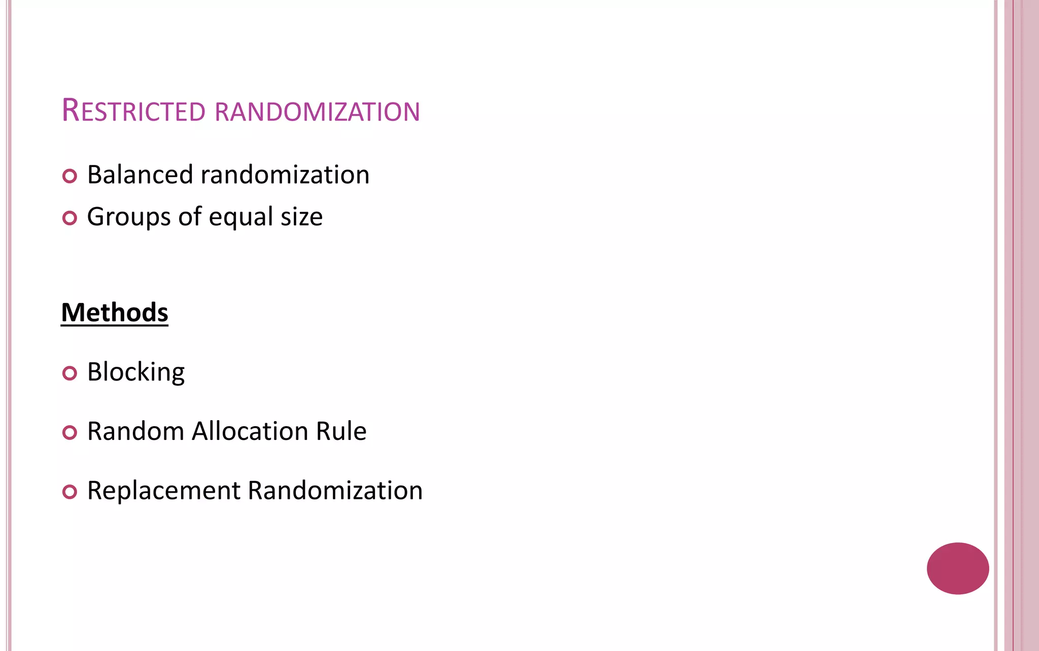Randomization | PPTX