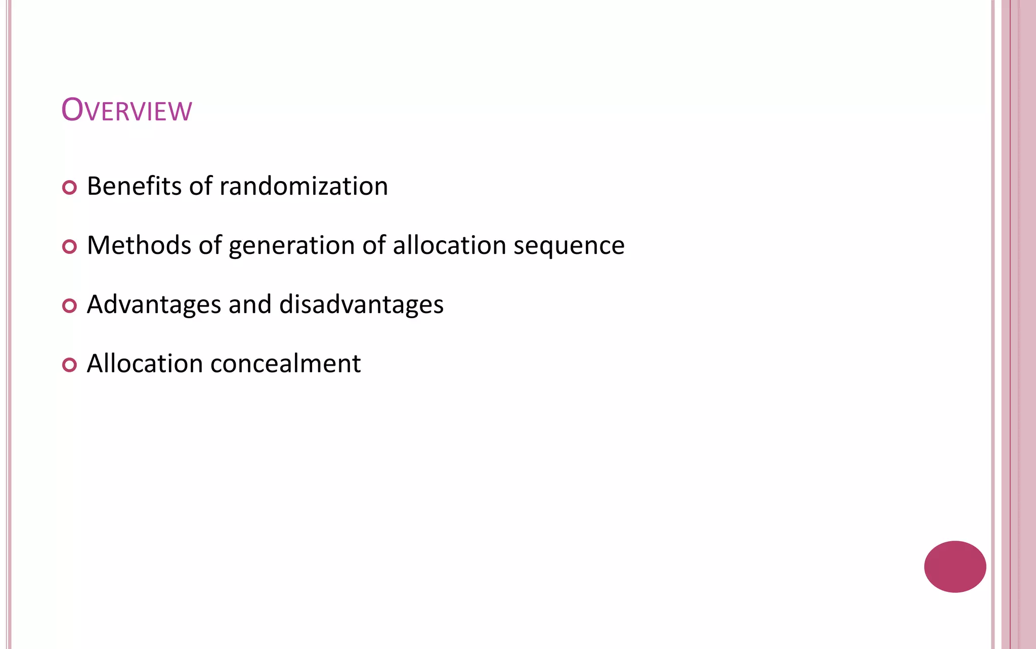 Randomization | PPTX