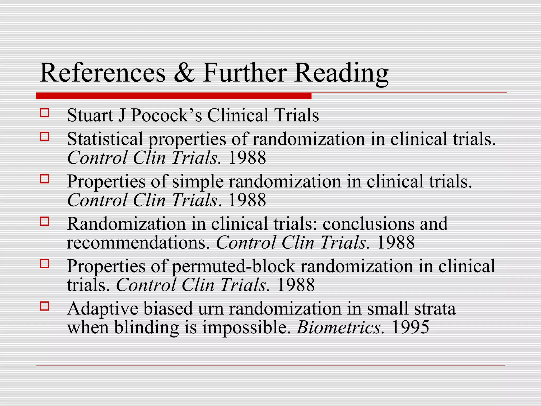 Randomization | PPT