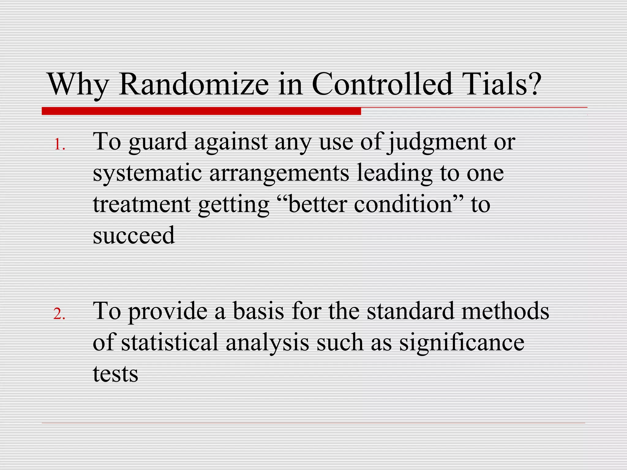 Randomization | PPT