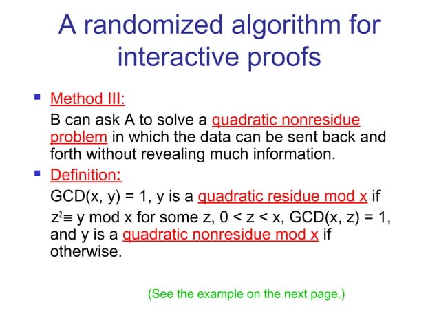 Randomized algorithms ver 1.0 | PPT Randomized algorithms ver 1.0 | PPT