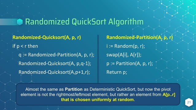 Randomized Algorithm- Advanced Algorithm | PPTX Randomized Algorithm- Advanced Algorithm | PPTX