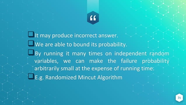 Randomized Algorithm- Advanced Algorithm | PPTX Randomized Algorithm- Advanced Algorithm | PPTX