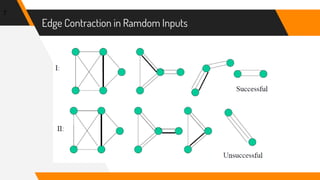 Randomized algorithm min cut problem and its solution using karger's algorithm | PPTX