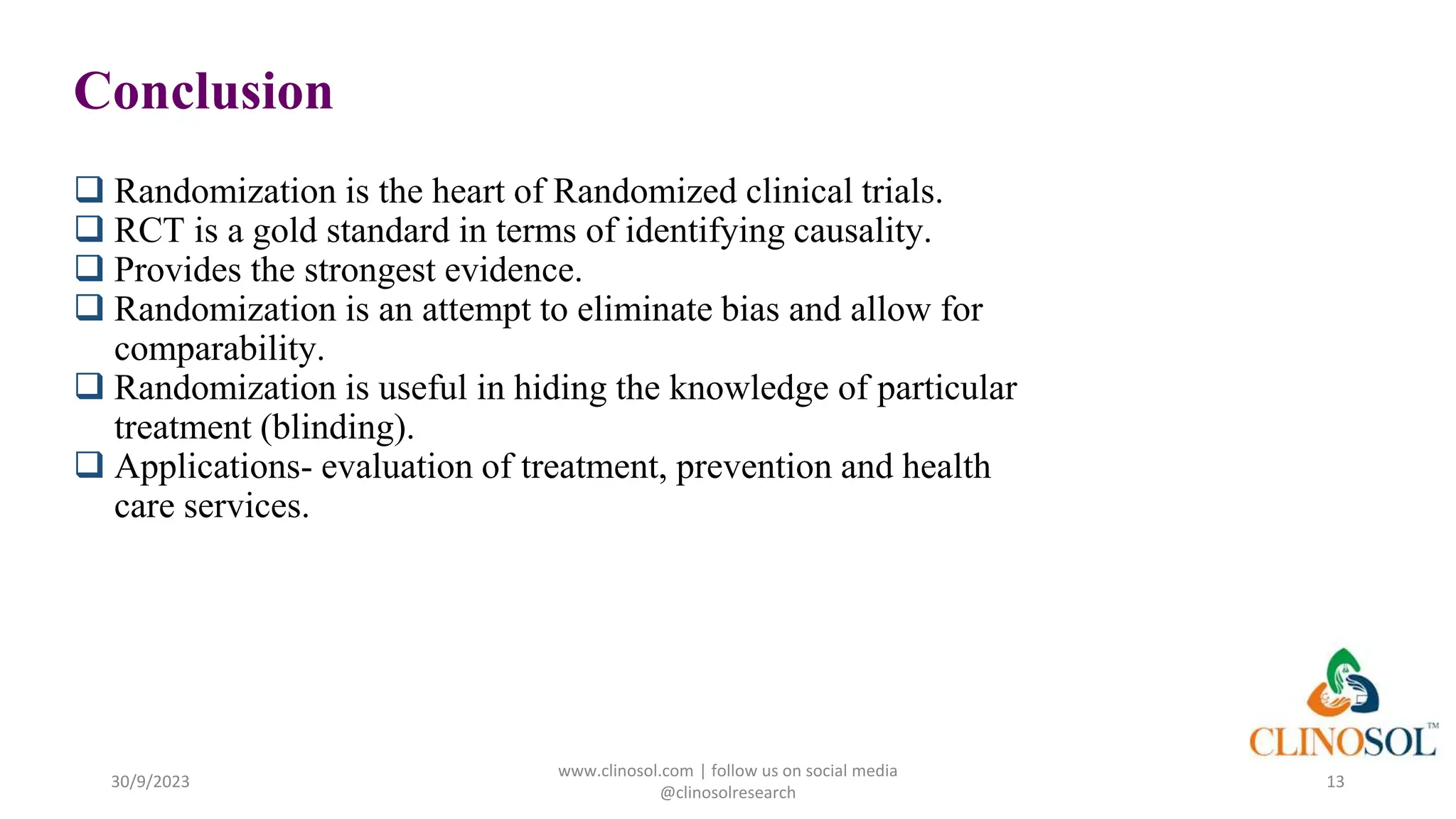 Randomized Clinical Trials | PPTX