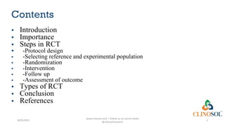 Randomized Clinical Trials | PPTX