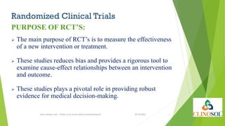 Randomized Clinical Trials and Clinical Research | PPT