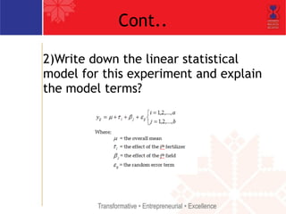 Randomized complete block_design_rcbd_ | PDF