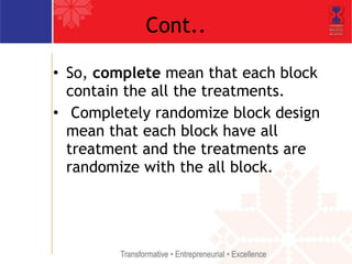 Randomized complete block_design_rcbd_ | PDF