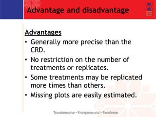 Randomized complete block_design_rcbd_ | PDF