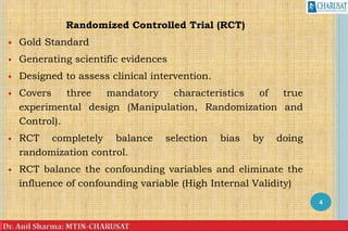 Randomized Controlled Trial.pptx | Medical Tests | Medical Health