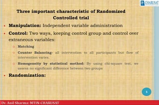 Randomized Controlled Trial.pptx | Medical Tests | Medical Health