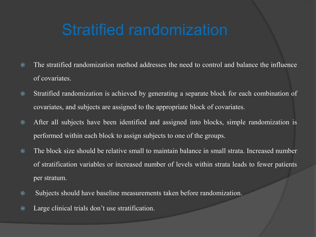 Randomized controlled trials | PPTX