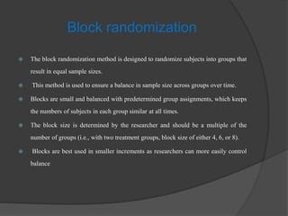 Randomized controlled trials | PPTX