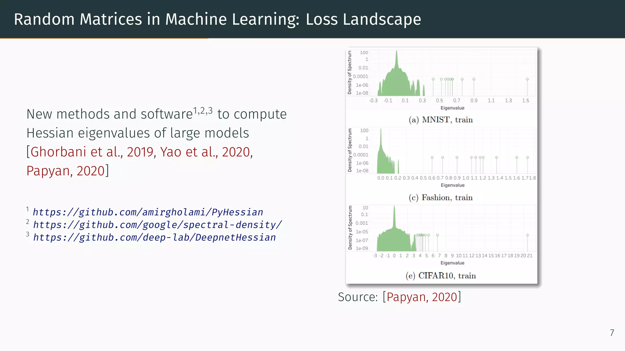 Random Matrix Theory and Machine Learning - Part 1 | PDF | Physics | Science