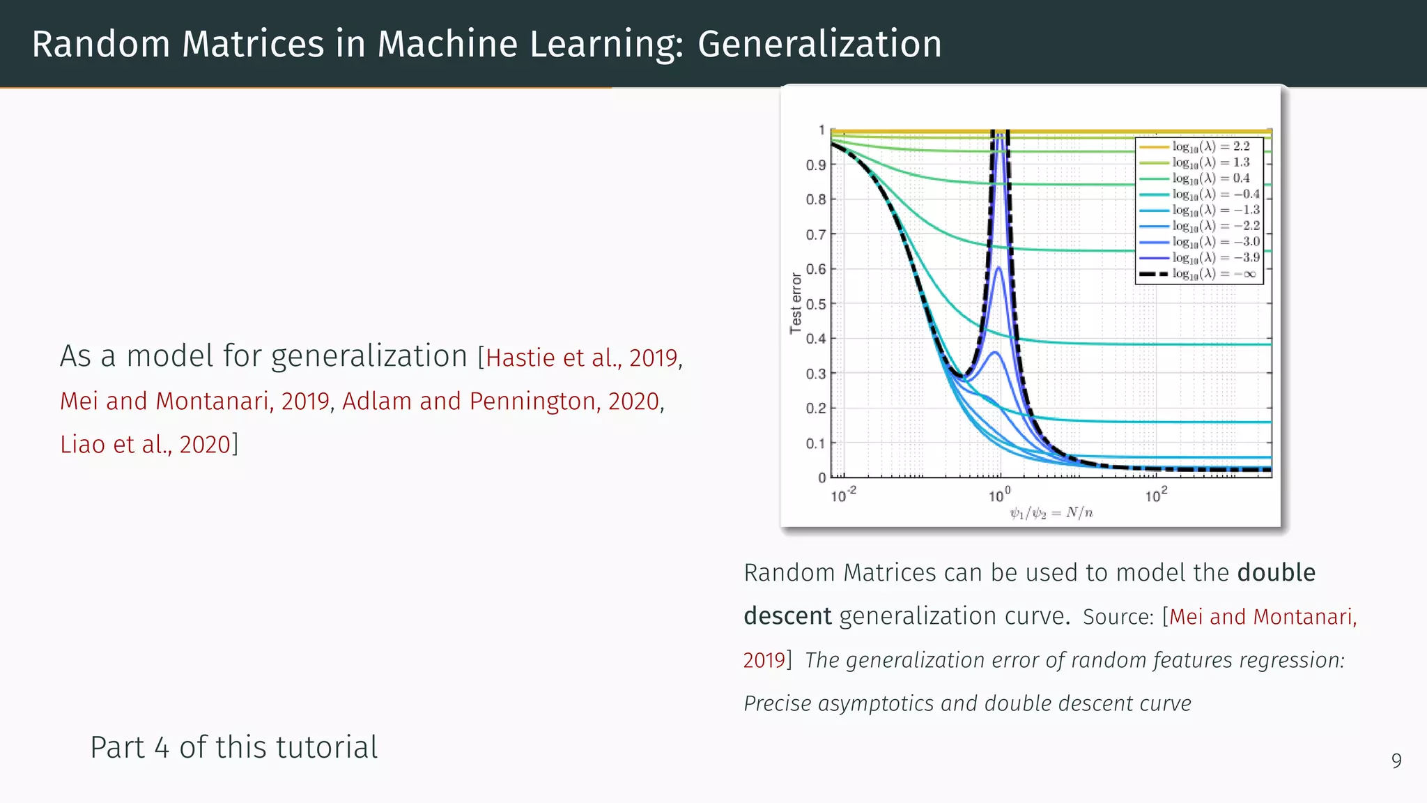 Random Matrix Theory and Machine Learning - Part 1 | PDF | Physics | Science