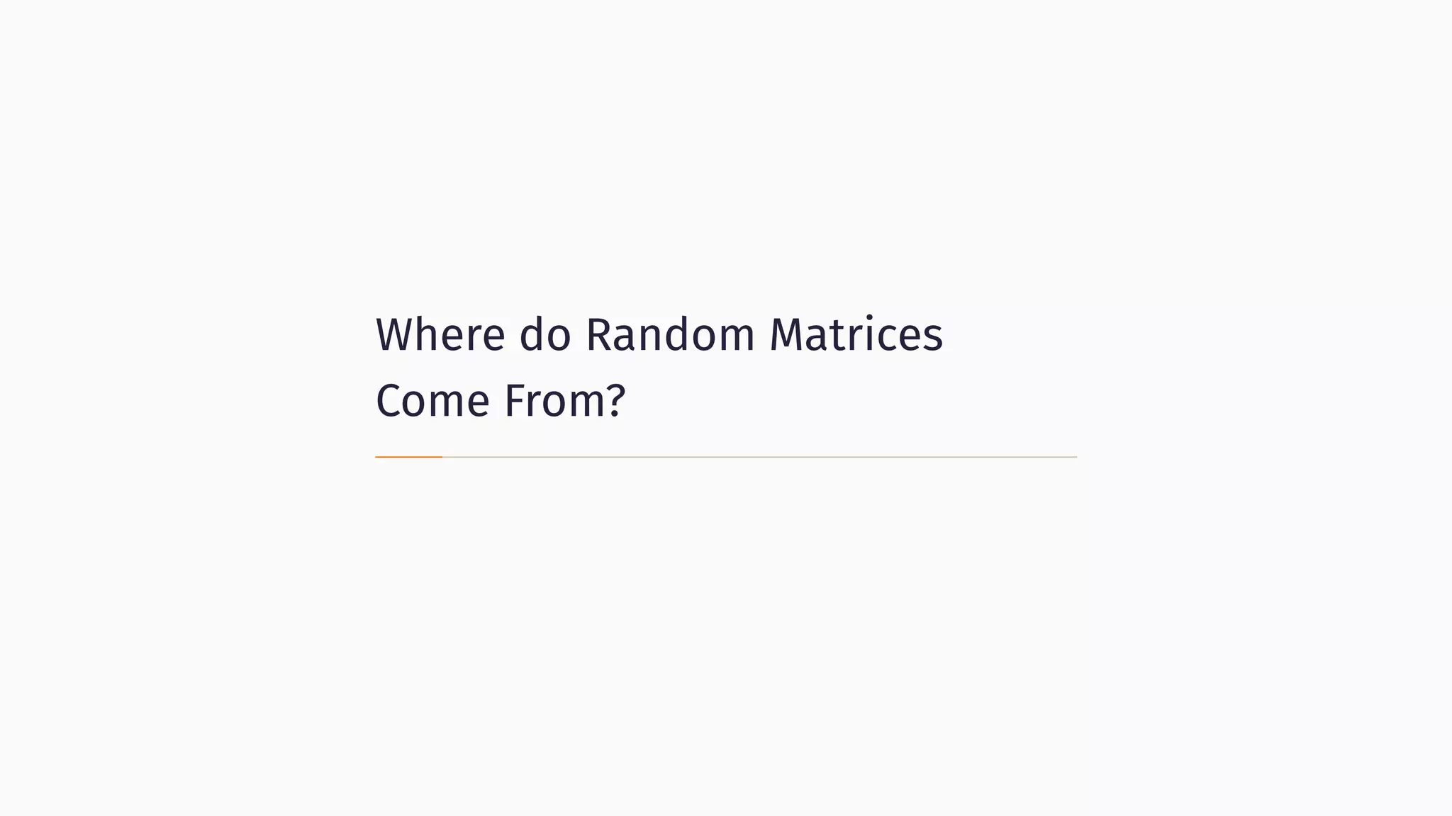 Random Matrix Theory and Machine Learning - Part 1 | PDF | Physics | Science
