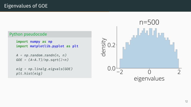 Random Matrix Theory and Machine Learning - Part 1 | PDF | Physics ...
