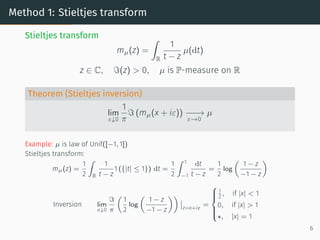 Random Matrix Theory and Machine Learning - Part 2 | PPT
