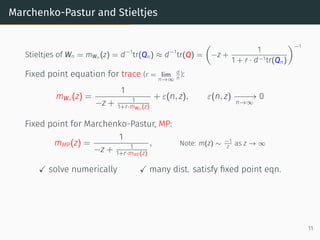 Random Matrix Theory and Machine Learning - Part 2 | PPT