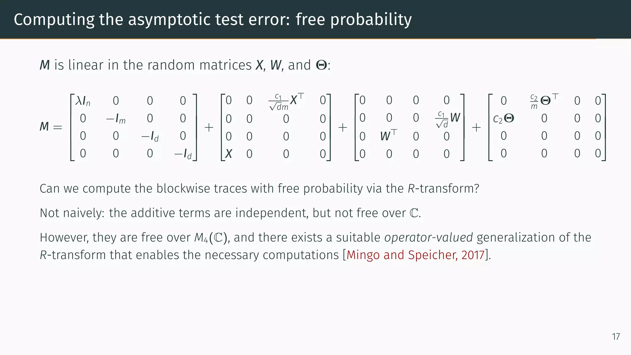 Random Matrix Theory and Machine Learning - Part 4 | PPT