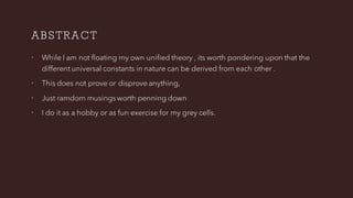 Random musings | PPT