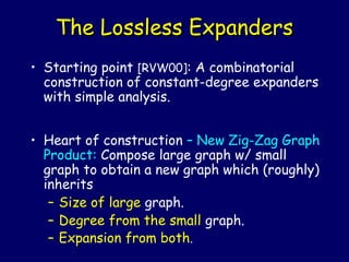 Randomness conductors | PPT