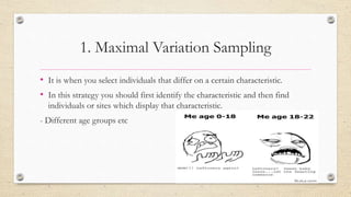 PROBABILISTIC AND NONPROBABILISTIC SAMPLING | PPT