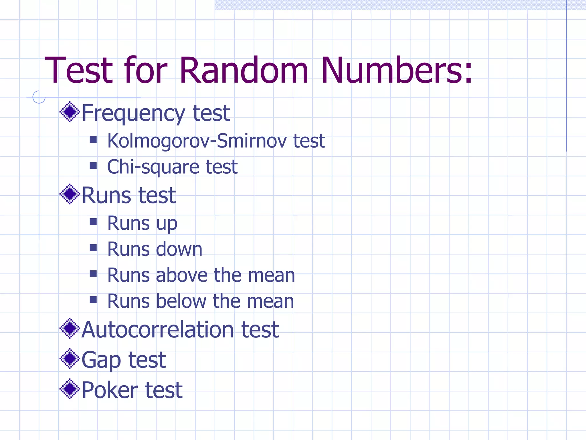 Random Number Generation Ppt