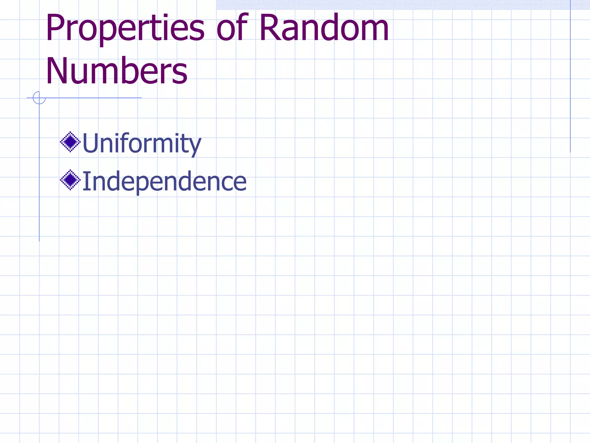 Random number generation | PPT