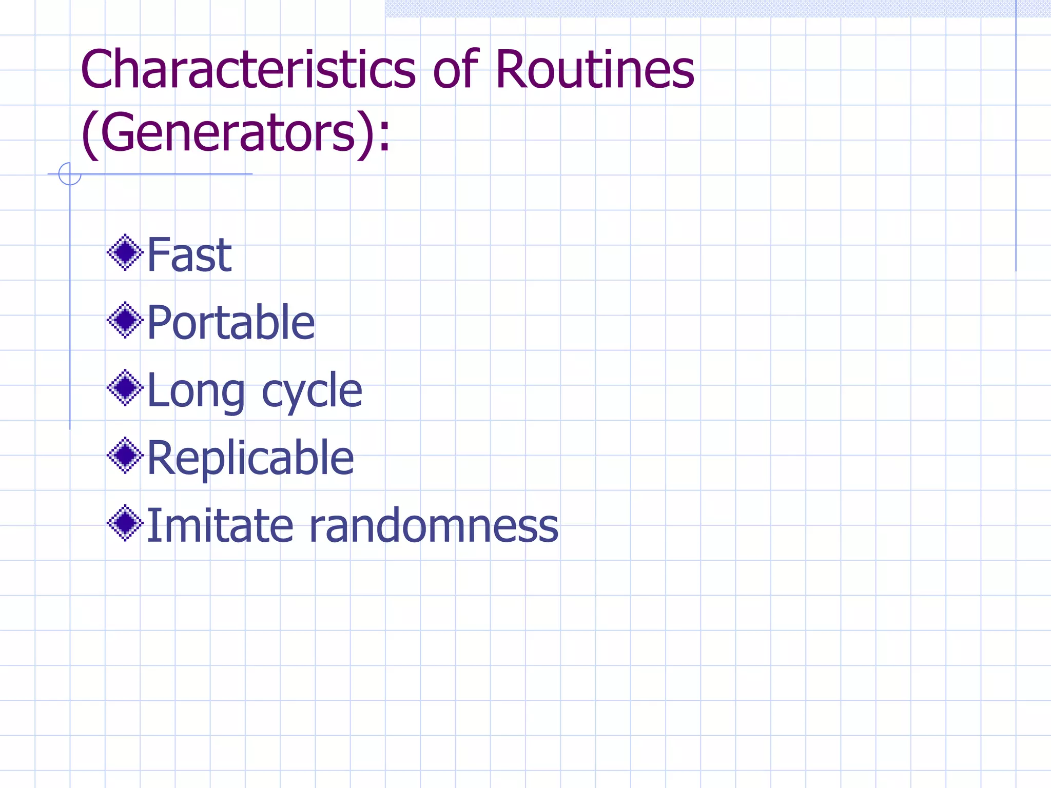 Random Number Generation Ppt