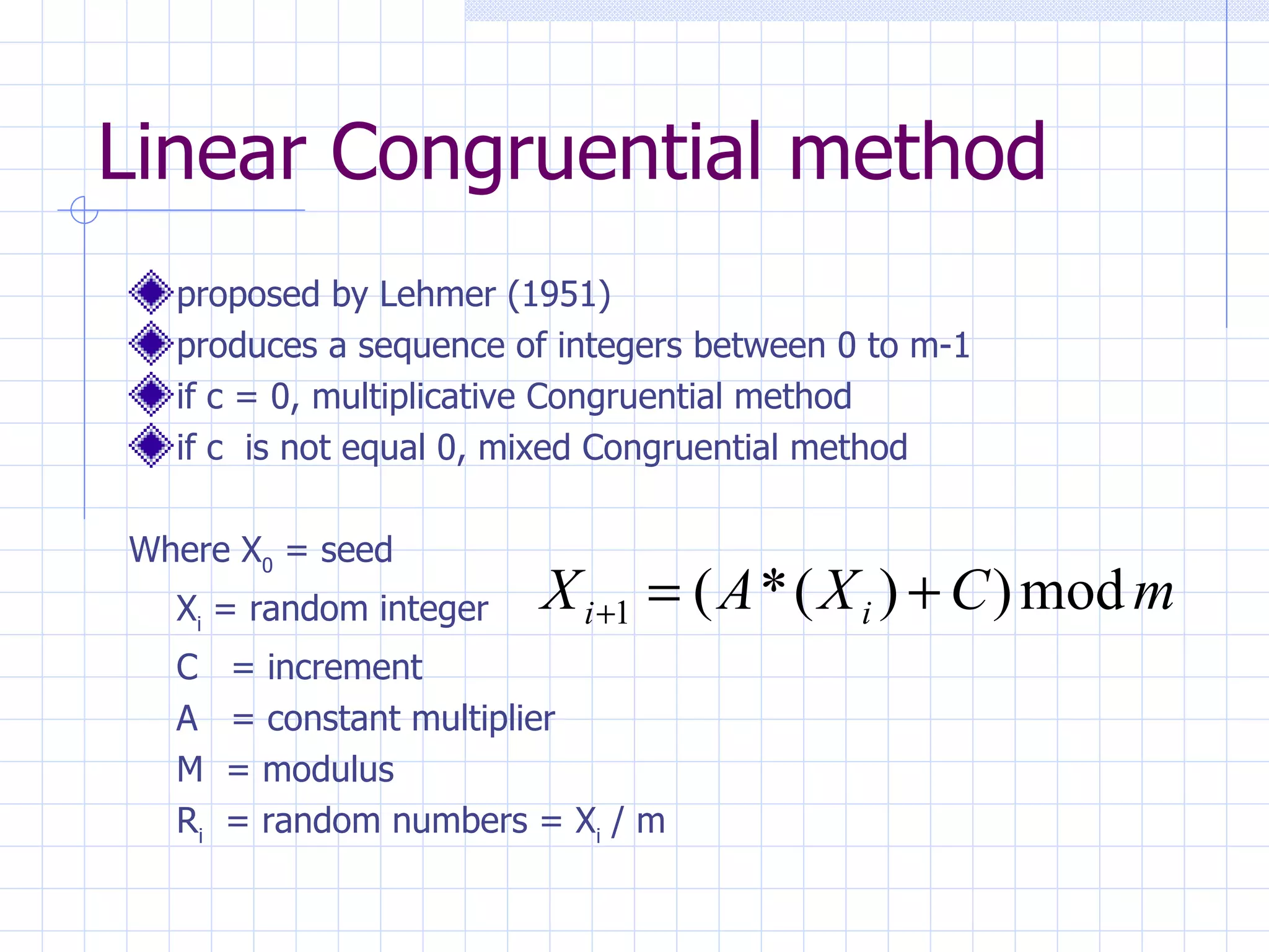 Random Number Generation Ppt