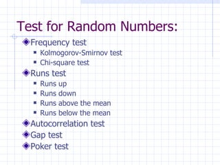 Random number generation | PPT