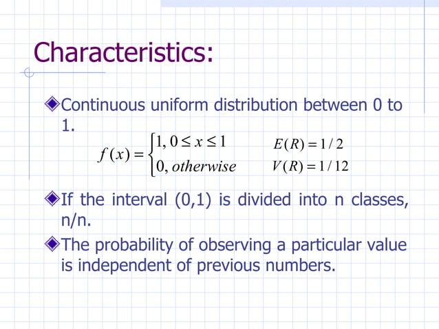 Random Number Generation Ppt