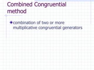 Random number generation | PPT
