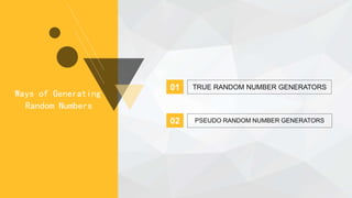 Random number generation | PPTX