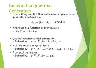 Random number generation | PPTX