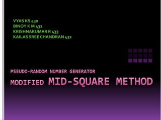 Random Number Generator | PDF