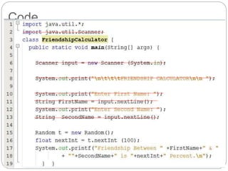 Random number in java | PPT