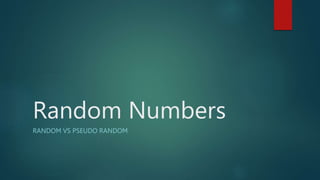 RandomNumbers.ppt