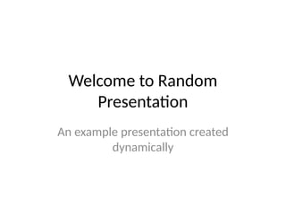 8888888888888888Random_Presentation.pptx
