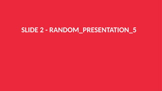 Here are two more random PowerPoint presentations for you:Random ...