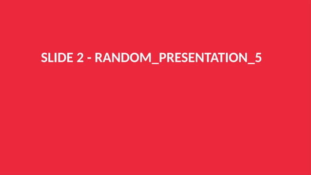 Here are two more random PowerPoint presentations for you:Random ...